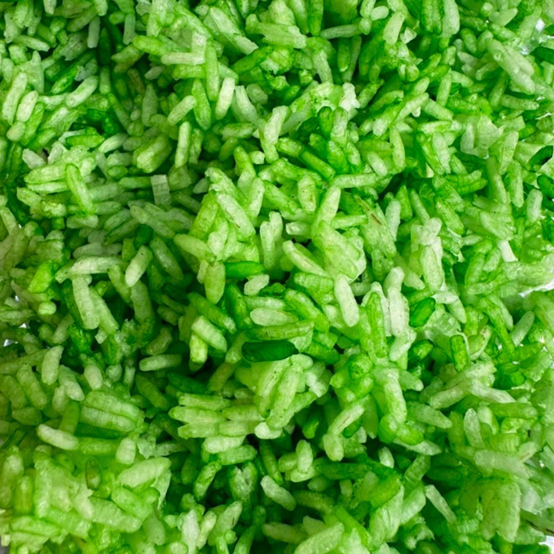 Green Colored Rice for Sensory Bin Filler Bright Green DIY Sensory Rice ...