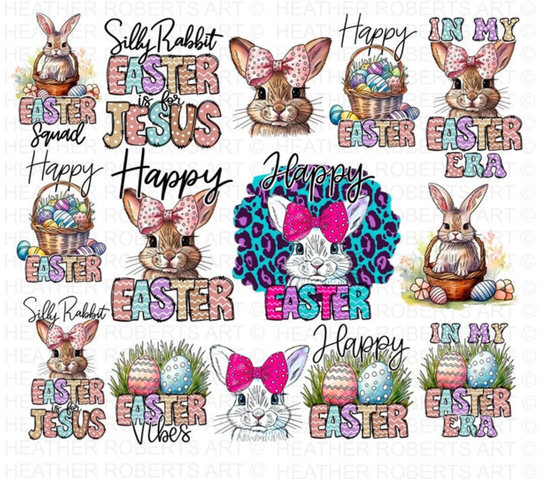 Easter Sublimation Bundle, Easter PNG, Easter Christian PNG, Easter ...