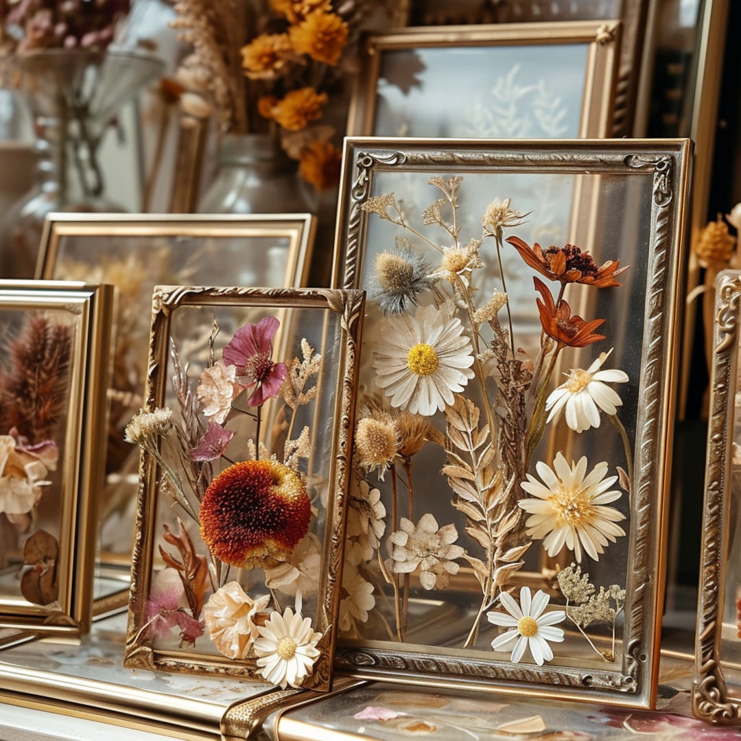Artisan Dried Flower Frames Weaving Stories on Your Walls - Etsy