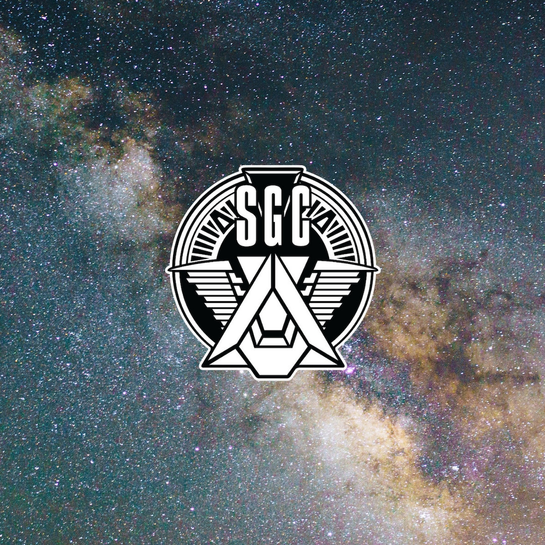 Stargate Command Logo - Sci-fi Show - Adventure Series - Sticker - Etsy