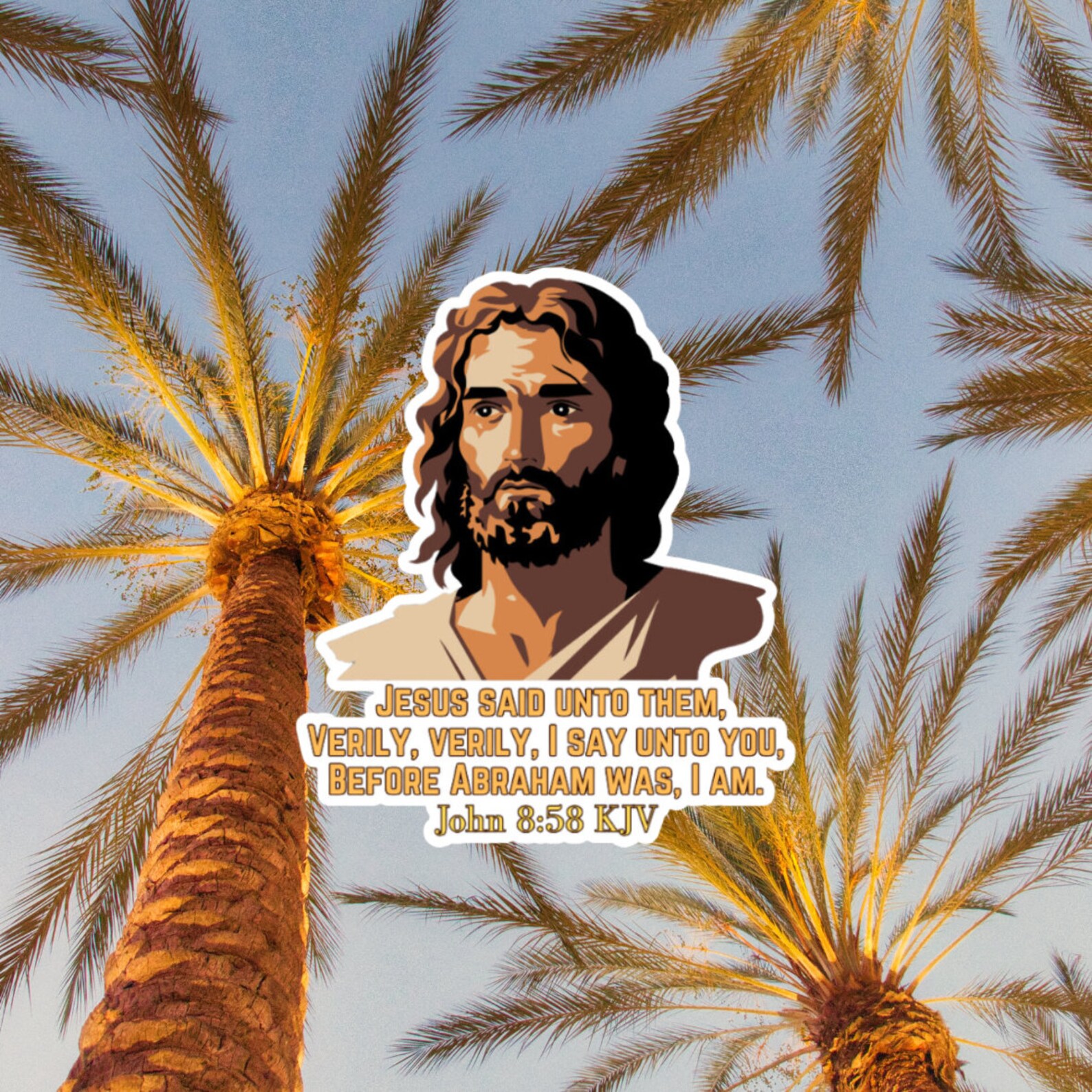 John 8:50 Bible Verse (KJV) - Etsy