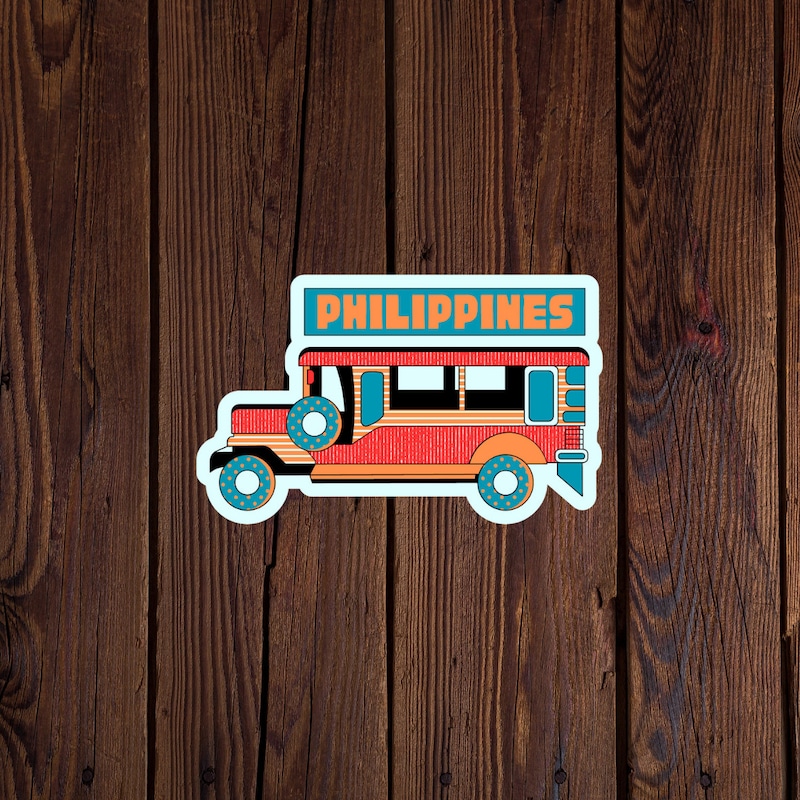 Jeepney Sticker - Etsy
