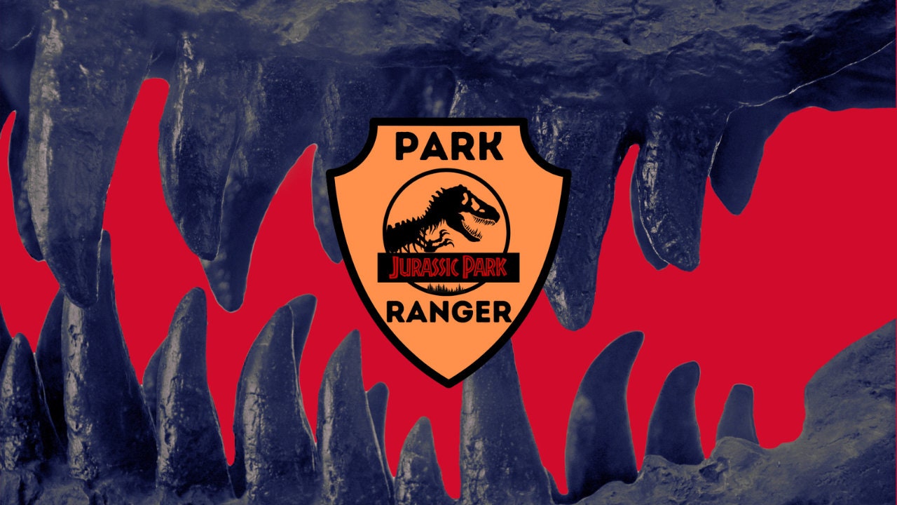 Jurassic Park Ranger Badge - Jurassic Park Ranger - Dinosaur Security ...