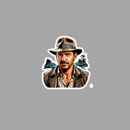 Indiana Jones Cartoon Sticker Collection #1 - Indiana Jones - Adventure ...