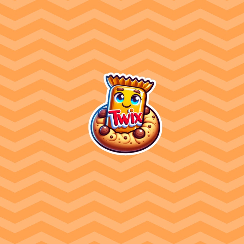 Twix Candy Bar Cookie - Etsy