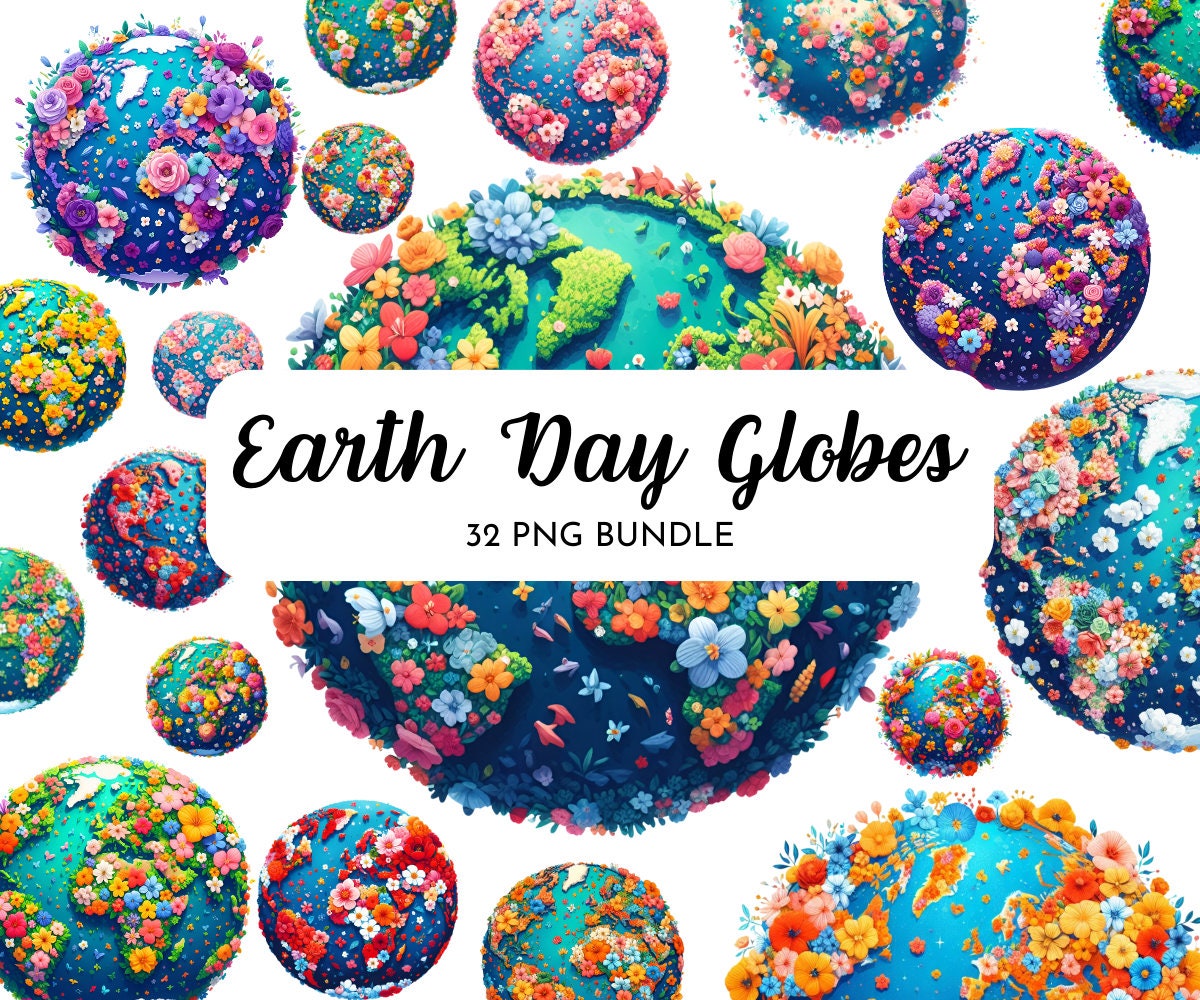 Green Earth Clip Art, Digital Earth PNG Collection, Planet ...