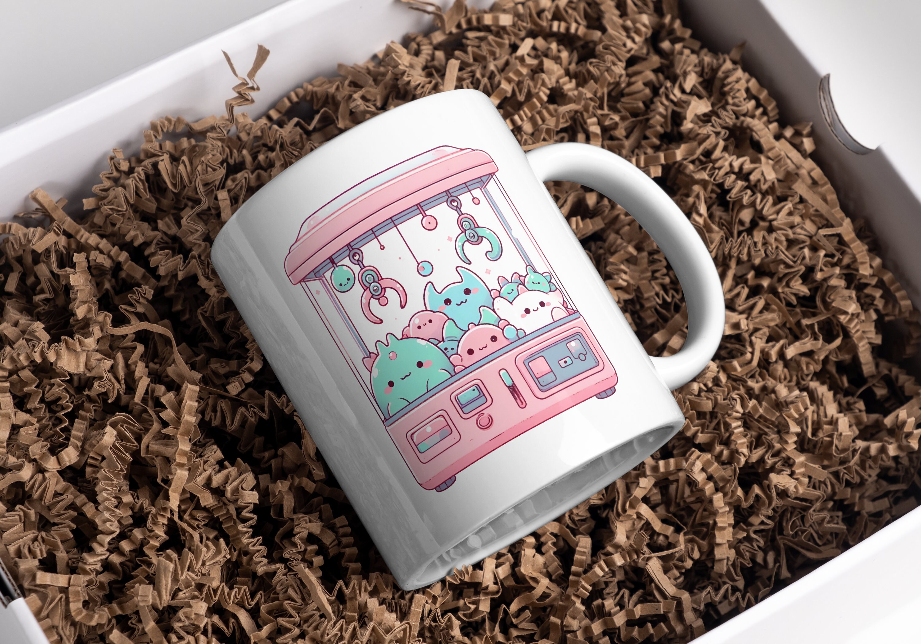 Cute Kawaii Claw Machine Stickers Digital Download, Instant Download ...