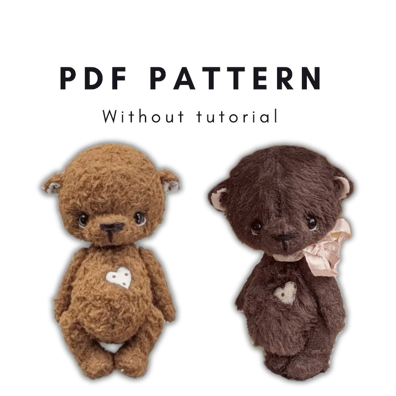 Bear Pattern - Etsy