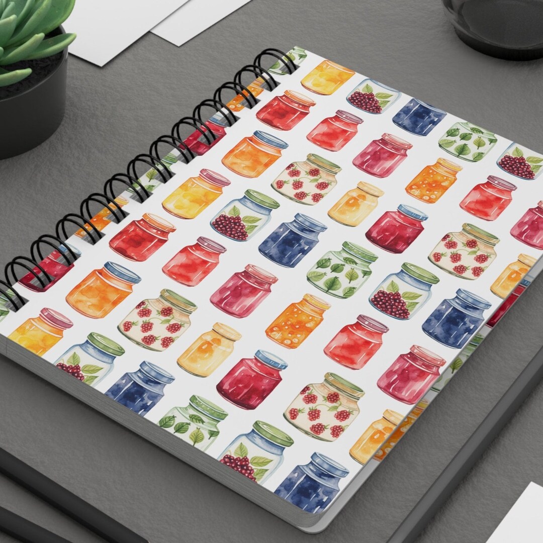 Jam on A Journal, Cute Kitchen Journal, Journal for Stay at Home Mom ...