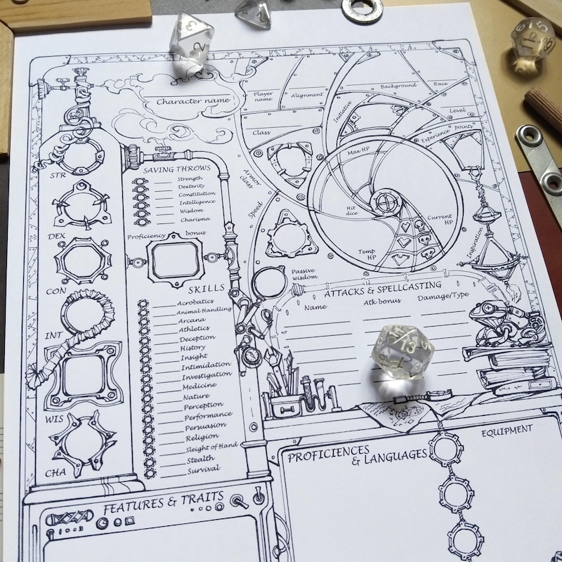 Dnd Character Artificer - Etsy UK