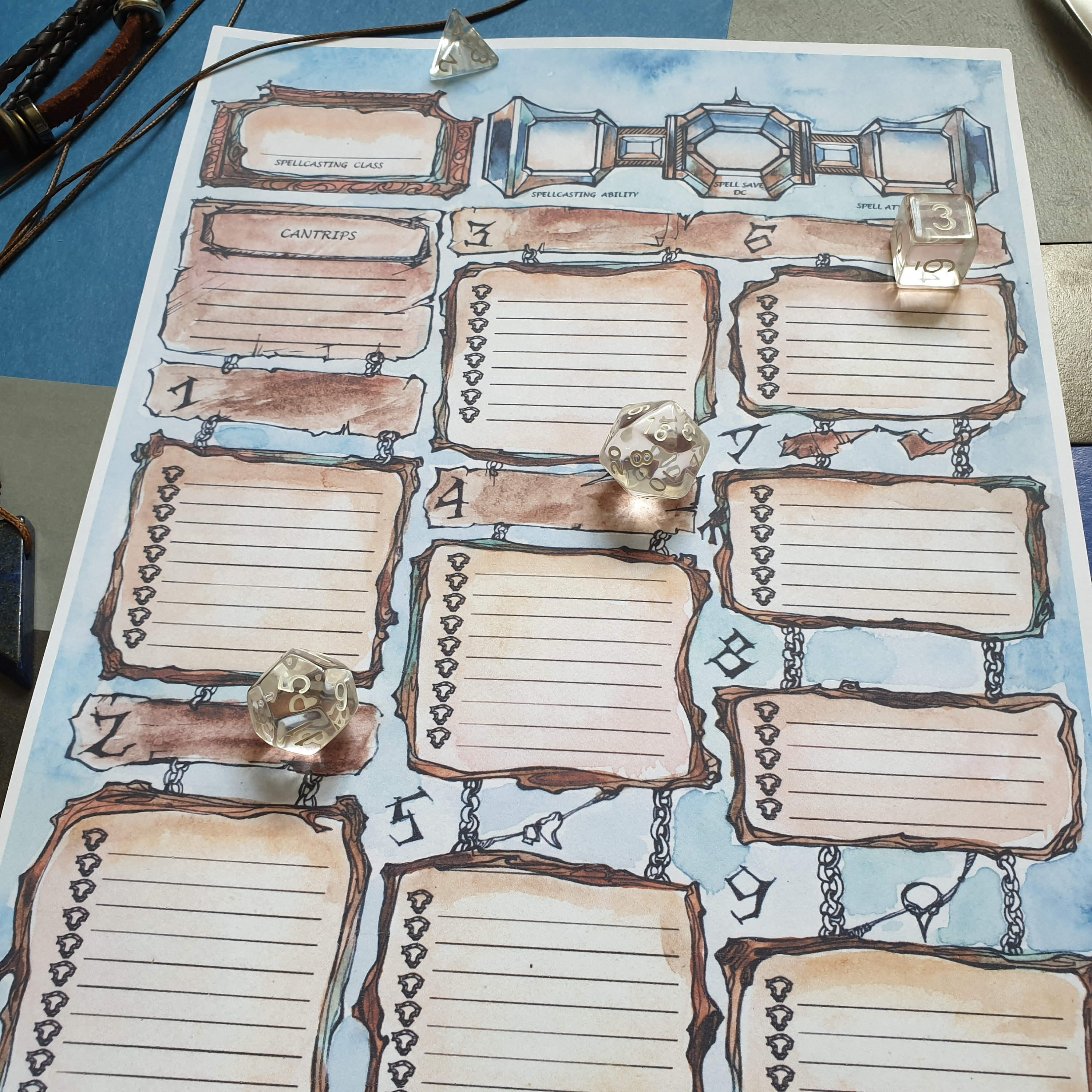 Dnd 5e Barbarian Character Sheet / Fillable PDF Digital Download ...