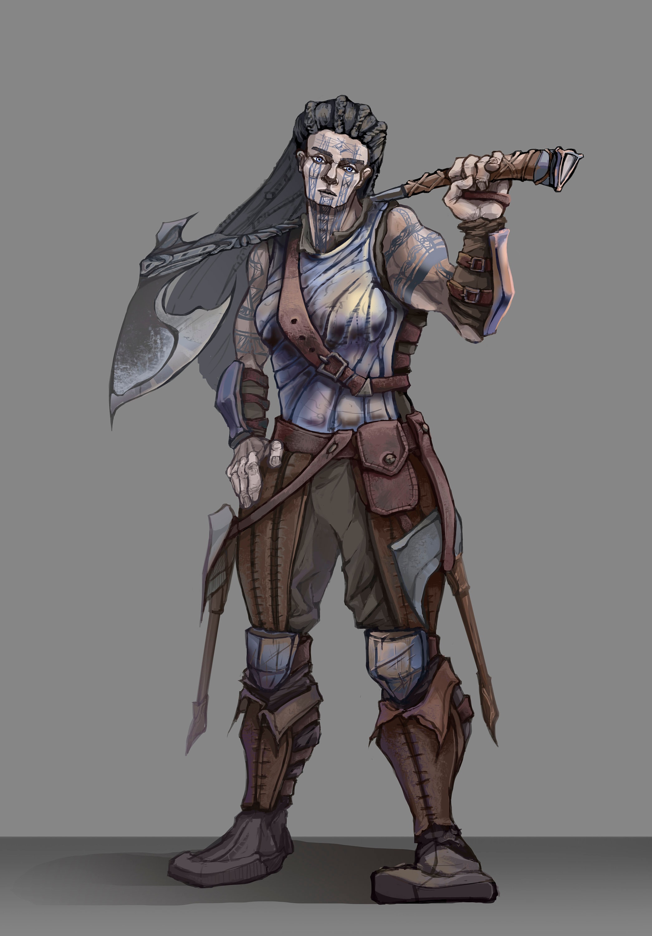 Custom Dnd Character Art, Fantasy Character Commission, Custom Single ...