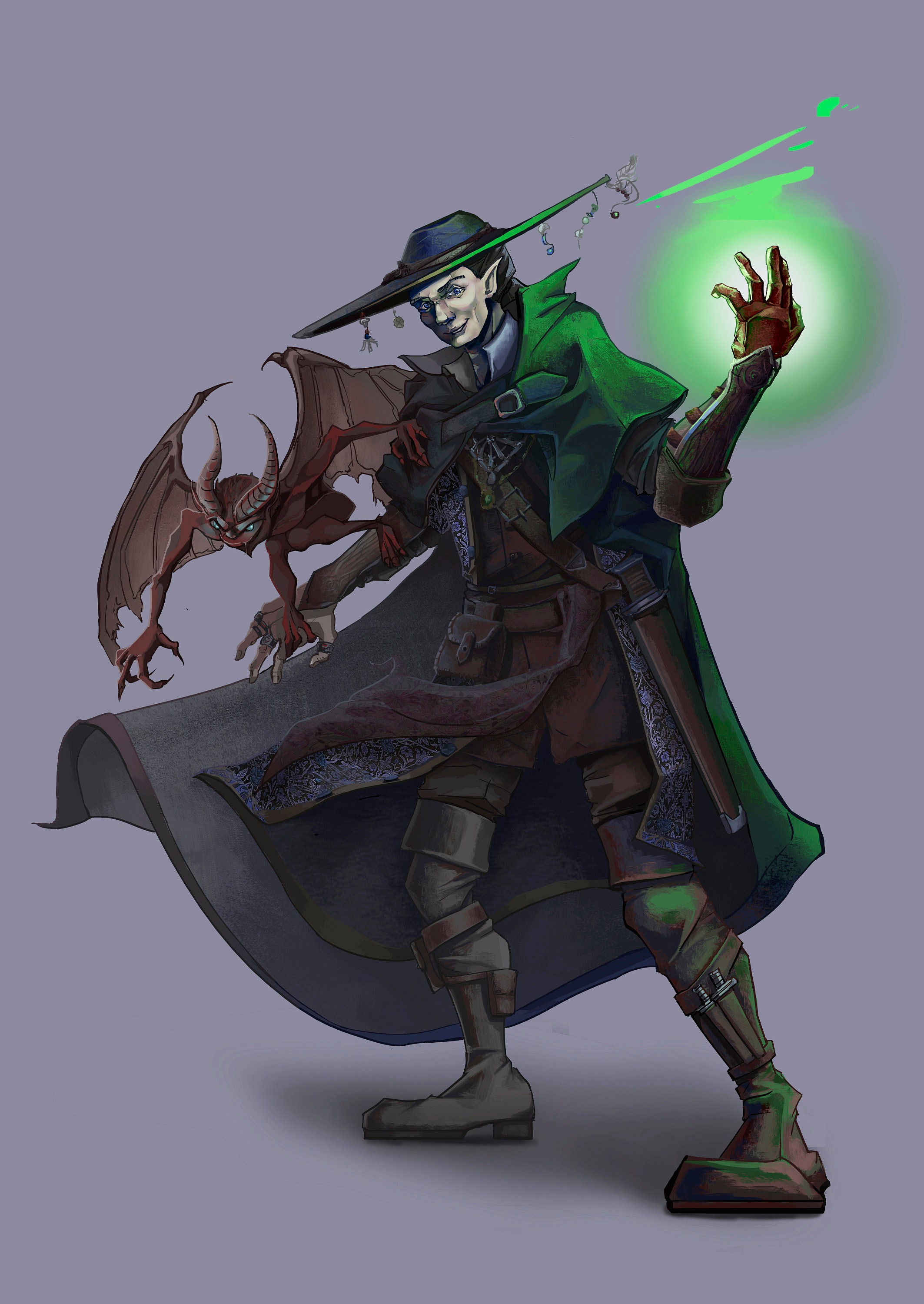 Custom Dnd Character Art, Fantasy Character Commission, Custom Single ...