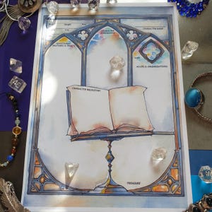 Dnd 5e Cleric Character Sheet / Fillable PDF Digital Download / Dungeon ...