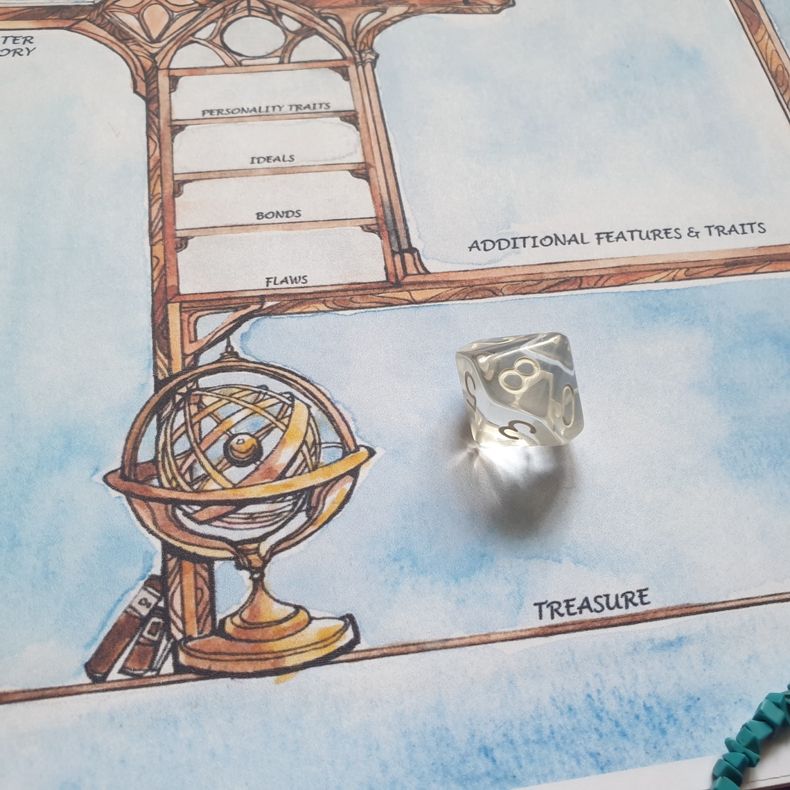 Dnd 5e Wizard Character Sheet / Fillable PDF Digital Download / Dungeon ...