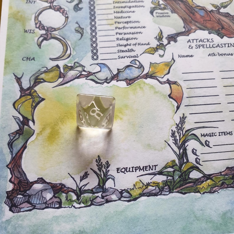 Dnd 5e Ranger Character Sheet / Fillable PDF Digital Download / Dungeon ...