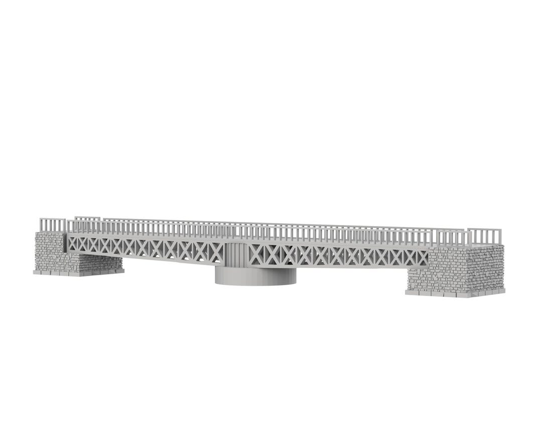 Horsa Bridge Pont De Ranville DDAY - Wwiied05 - 1/56 28mm 1/72 20mm HO ...