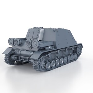 WWII GERMAN - Stuh 43 15cm Sturmpanzer IV (late) "brummbar" Stupa - 1/ ...