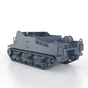 WWII British M7 Sexton Self-propelled Artillery Tank 1/100 15mm 1/87 Ho ...