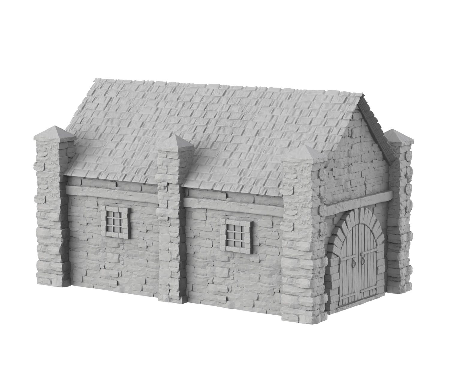 Anglo Saxon Early English Village - SMALL ARCHERY - Wargame Terrain ...
