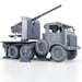 WWII ITALIAN - Autocannone Da 90 53 Su Breda 52 - 1/100 15mm 1/87 Ho 1/ ...