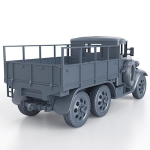 WWII Japan - Type 94 LORRY ISUZU - 1/100 15mm 1/87 Ho 1/72 20mm 1/56 ...