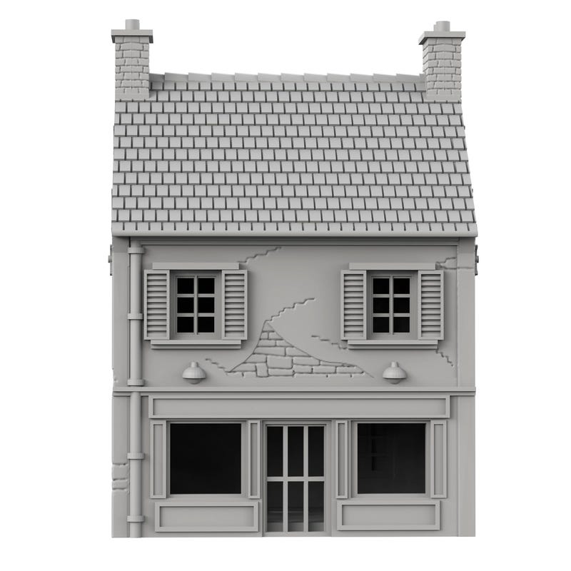 1/72 scale medieval building - Etsy.de