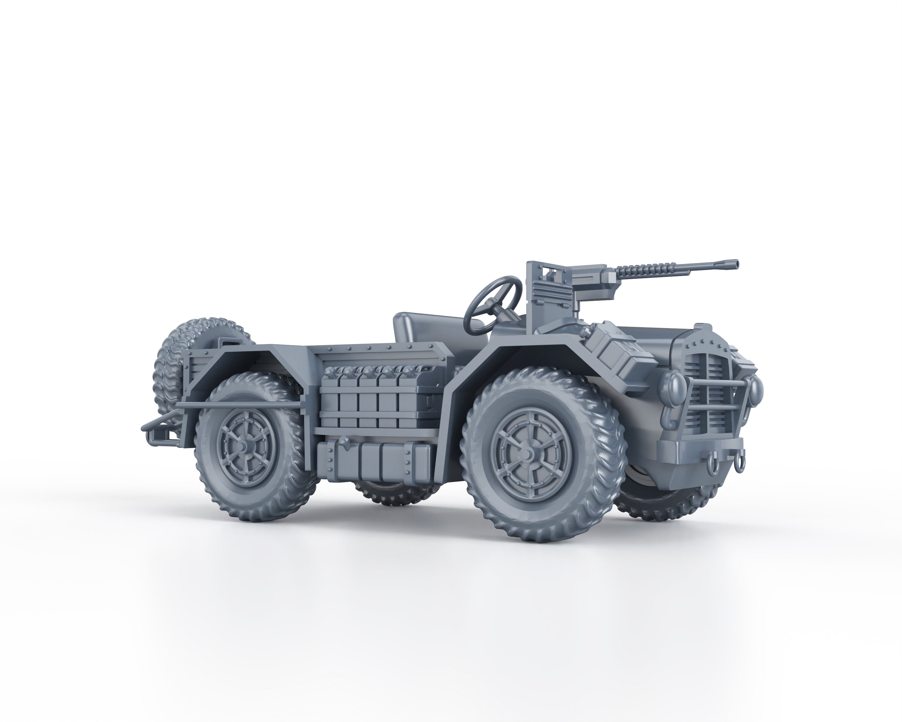 WWII ITALIAN - Camionetta Desertica Sahariana Spa Viberti AS 43 - 1/100 ...