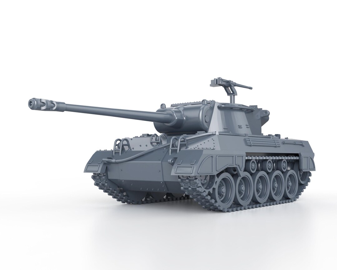 WWII US M18 Super Hellcat - 1/100 15mm 1/87 Ho 1/72 20mm 1/56 28mm 1/48 ...
