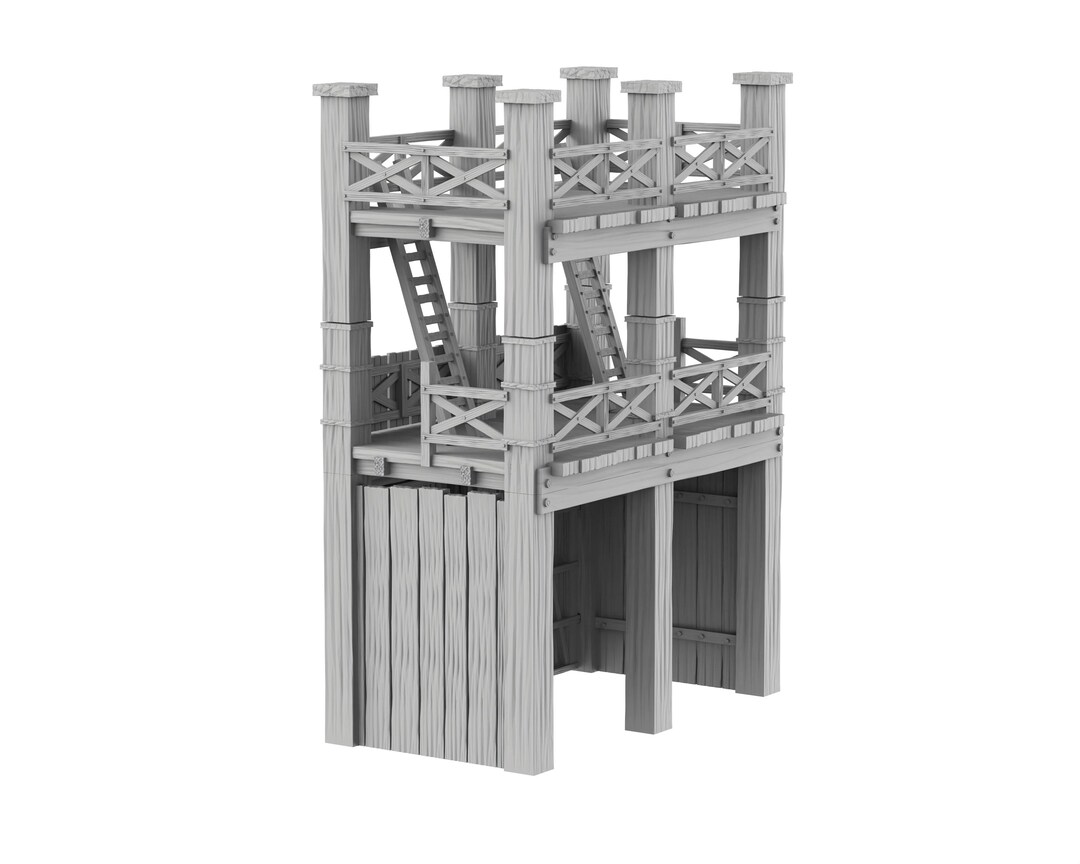 Gate - Roman Fortified Marching Camp - Wargame SPQR Hail Caesar Gangs ...