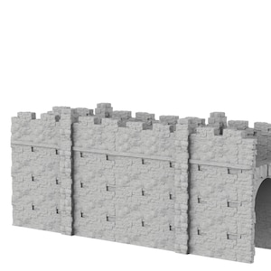 Anglo Saxon Early English Village - STRAIGHT WALL - Wargame Terrain ...