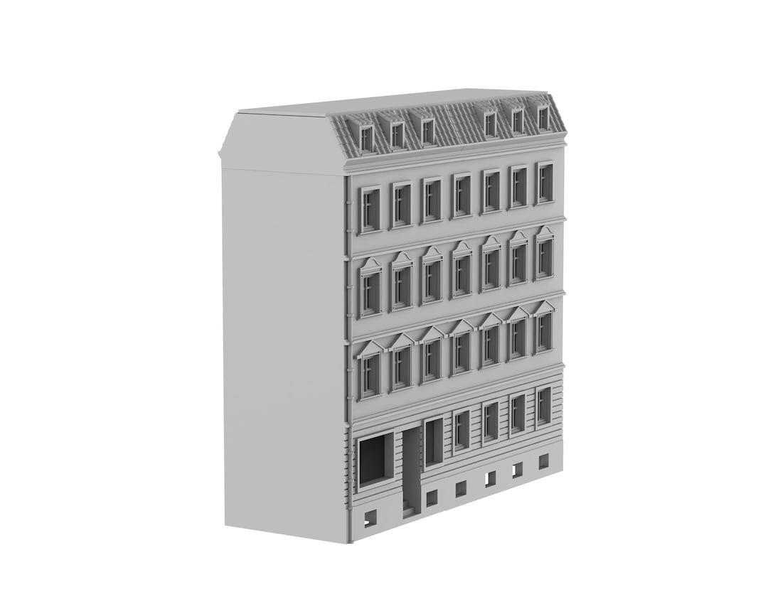 BERLIN Large Building 02 Wwiied01 Normandy Wargame Wargaming Bolt ...