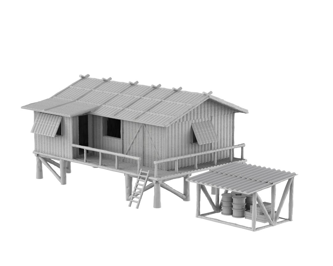 JUNGLE OUTPOST Wwiied01 Pacific Vietnam War PTO Indochina Wargame ...