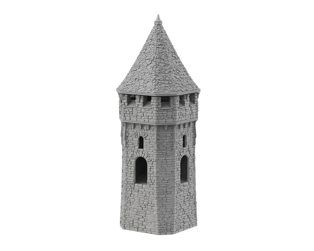CORNER TOWER Dnd Saga Sda Lotr Mesbg Warhammer Age of Sigmar the Old ...