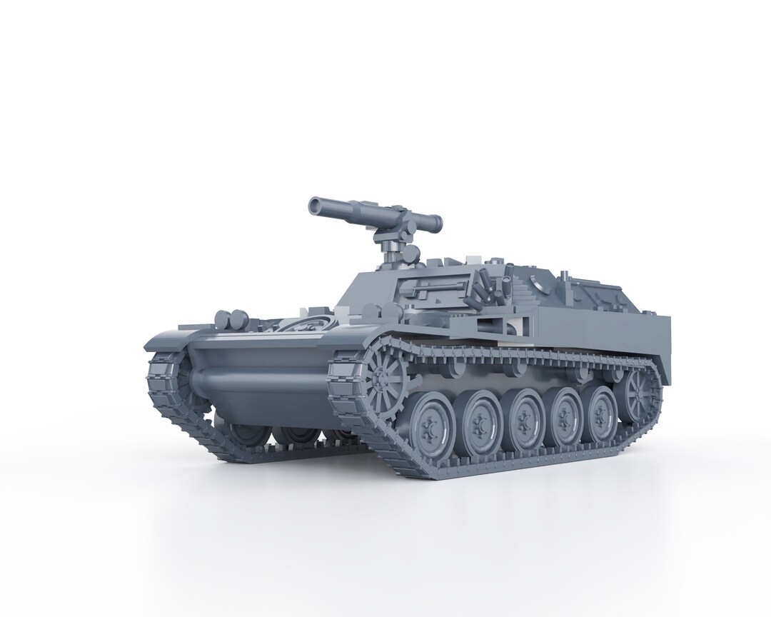 French MODERN - Amx VCI Tow - 1/100 15mm 1/87 Ho 1/72 20mm 1/56 28mm ...
