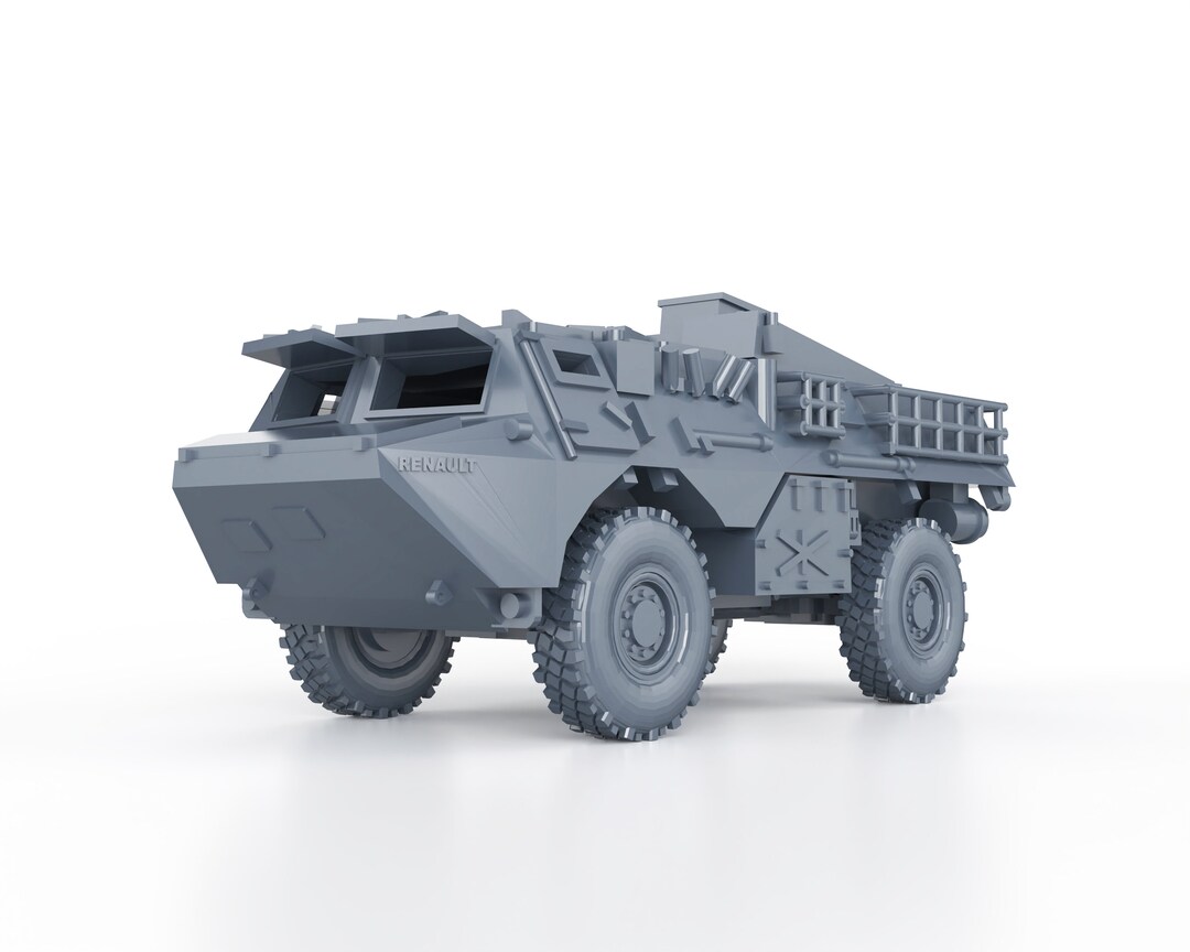 MODERN French Vab Mephisto Road 4x4 1/100 15mm 1/87 Ho 1/72 20mm 1/56 ...