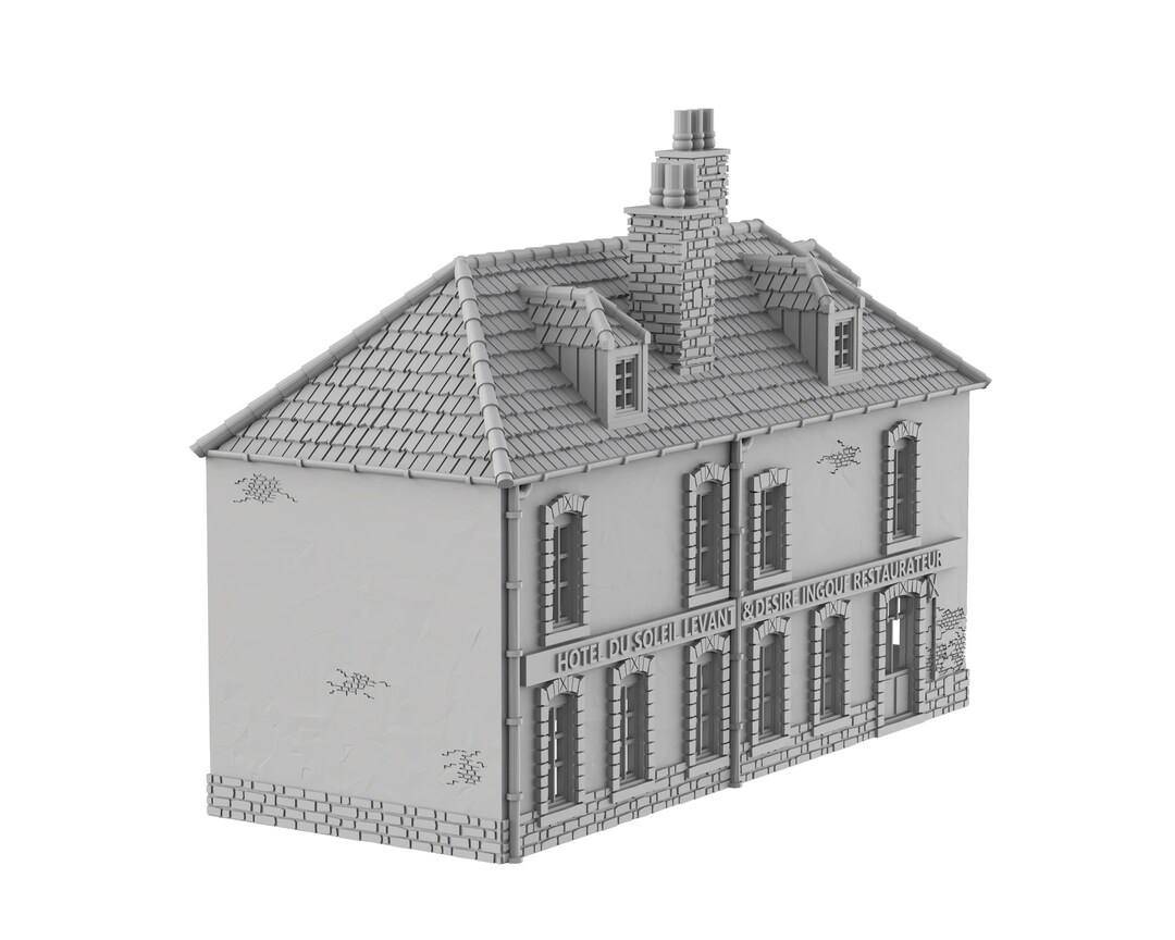 Café Désiré Ingouf CARENTAN Wargame Wargaming Bolt Action Chain of ...