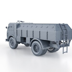 WWII ITALIAN - Fiat 665 NM Protetto Blindato - 1/100 15mm 1/87 Ho 1/72 ...