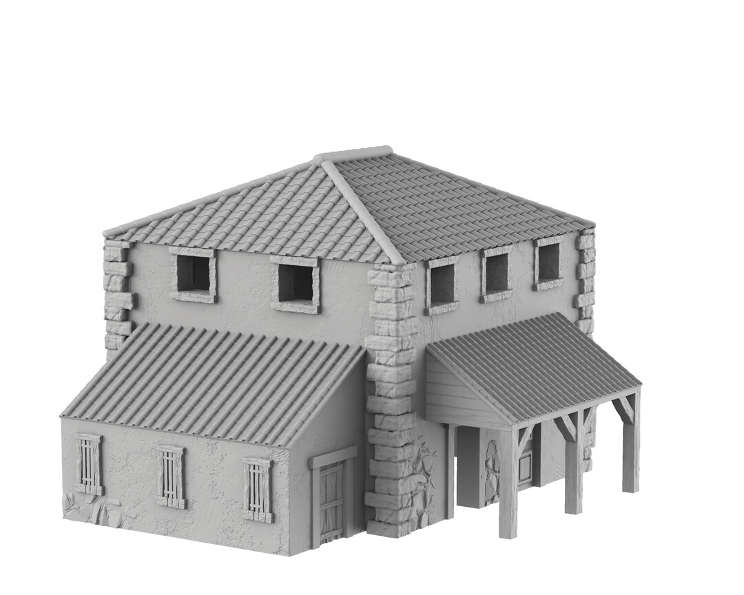 Roman Station Shop House - Wargame Terrain Decor SPQR Hail Caesar Gangs ...