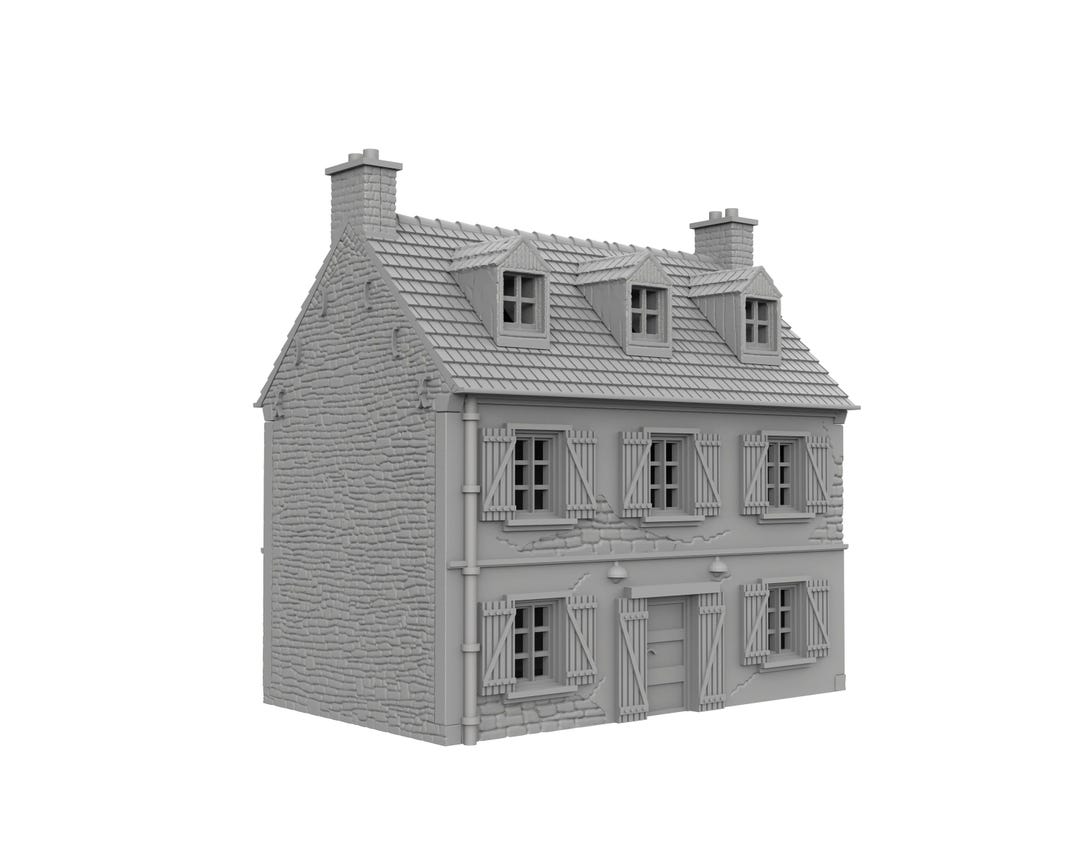 RURAL FARMHOUSE FARM - Norv1 Wargame Wargaming Bolt Action Chain of ...