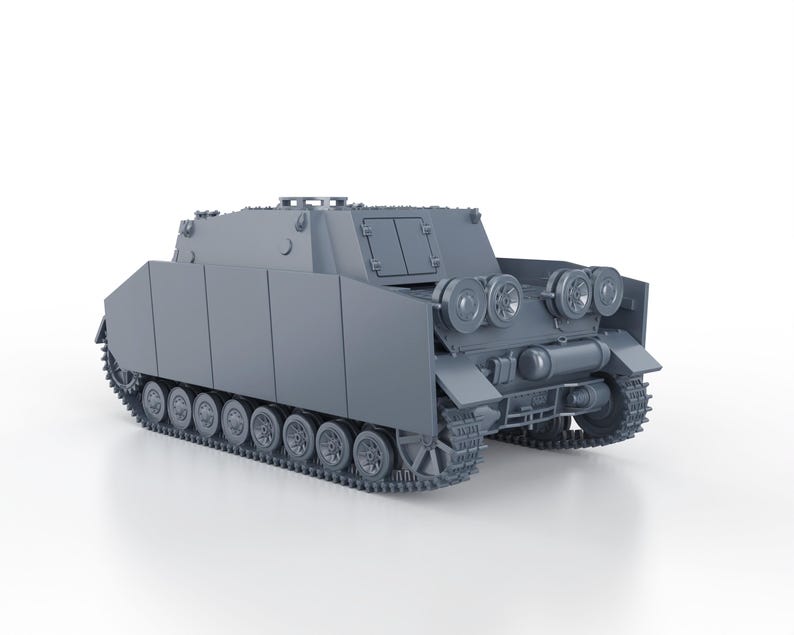 WWII GERMAN - Stuh 43 15cm Sturmpanzer IV Mit Schutzen (late) "brummbar ...