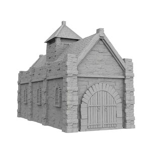 Anglo Saxon Early English Village - STABLES - Wargame Terrain Decor ...