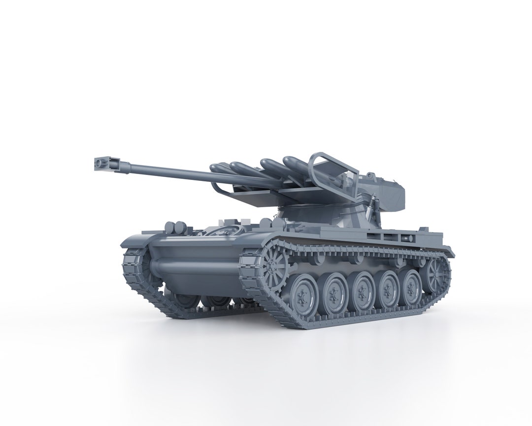 French MODERN - Amx 13 75mm + Ss11 - 1/100 15mm 1/87 Ho 1/72 20mm 1/56 ...