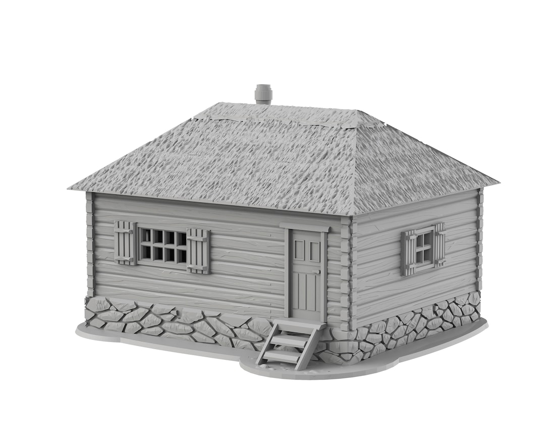 ISBA HOUSE HOUSE #5 Soviet Russian Eastern Front House Bolt Action ...