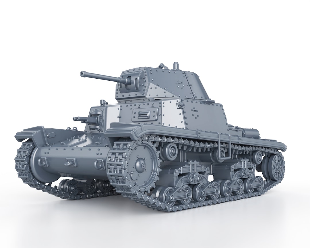 WWII ITALIAN - Carro Armato M15 42 - 1/100 15mm 1/87 Ho 1/72 20mm 1/56 ...