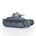 WWII French Char Renault R40 1/100 15mm 1/87 Ho 1/72 20mm 1/56 28mm ...