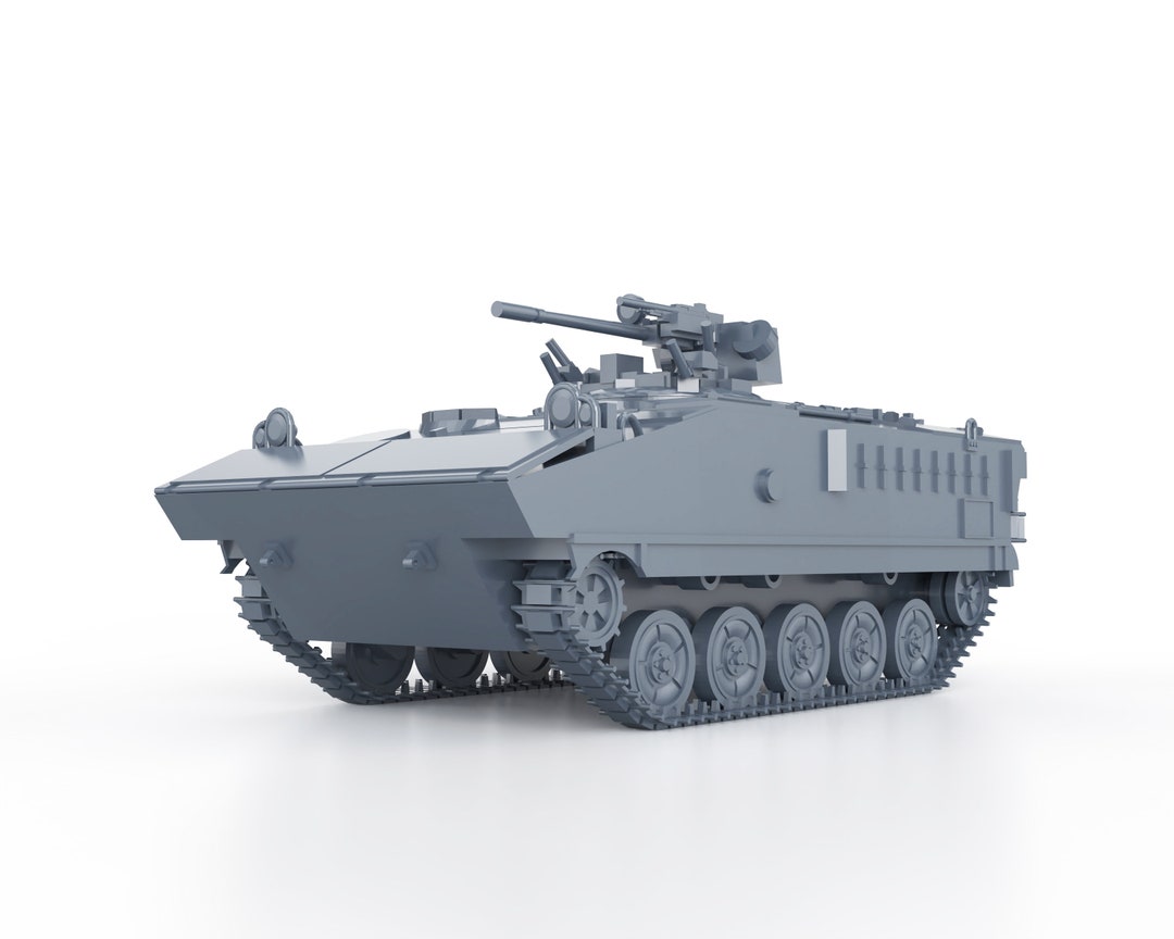 French MODERN - Amx 10p - 1/100 15mm 1/87 Ho 1/72 20mm 1/56 28mm ...