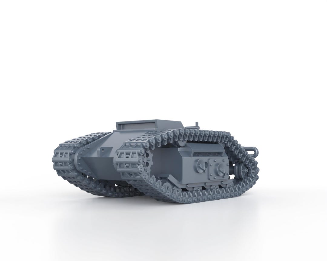 WWII GERMAN - Goliath Tracked Mine (kfz 303) - 1/100 15mm 1/87 Ho 1/72 ...