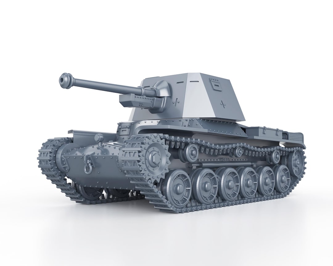 WWII Japan - Type 3 HO NI 3 - 1/100 15mm 1/87 Ho 1/72 20mm 1/56 28mm ...