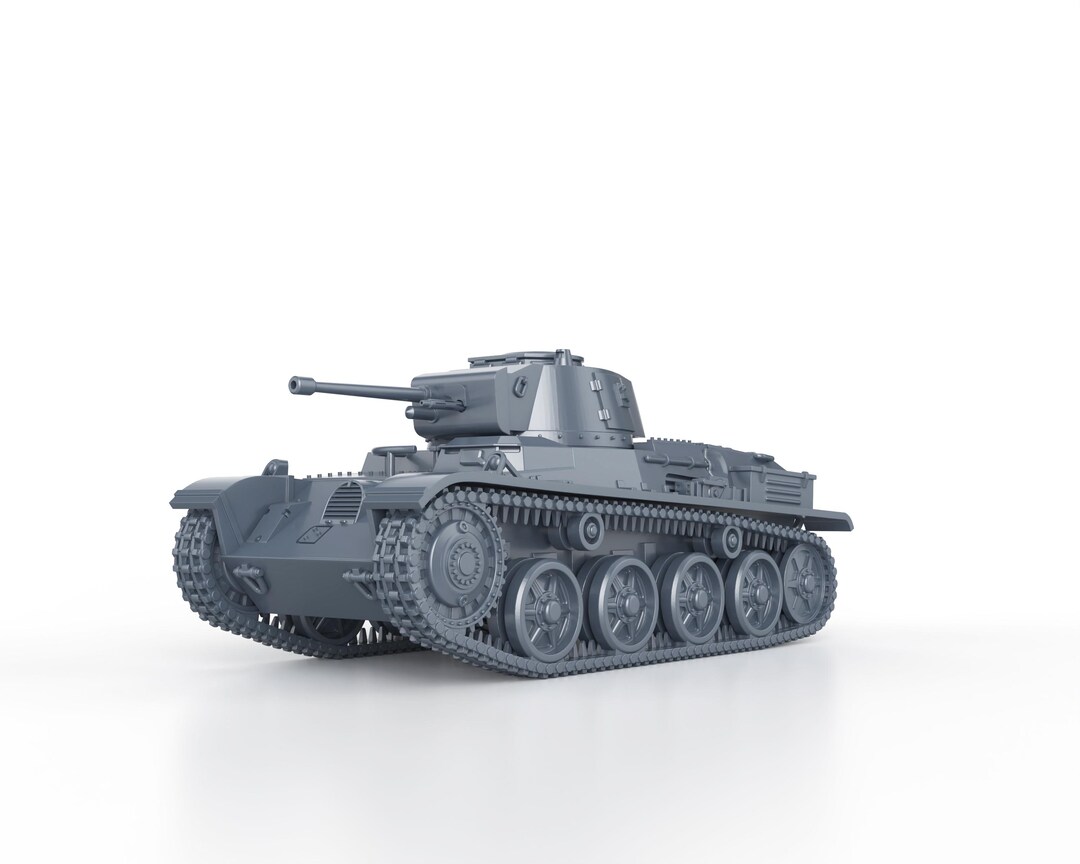 WWII Swedish STRIDSVAGN L60 M38 (sweden) 1/100 15mm 1/87 Ho 1/72 20mm 1 ...